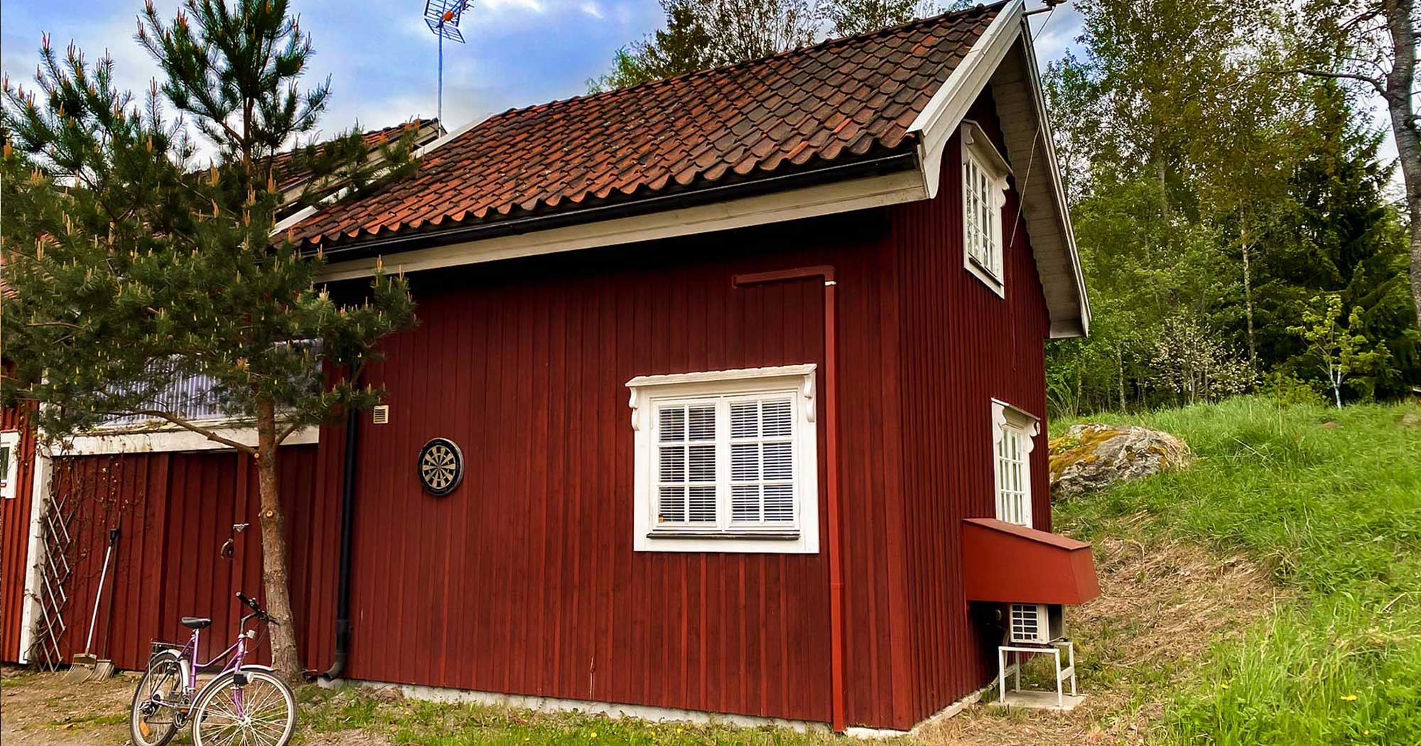 Boende med stallplats erbjuds på Stall Lövholmen i Stockholm